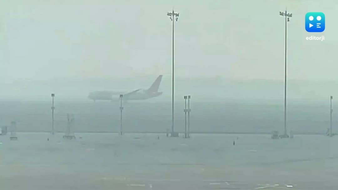 Dense Fog and Cold Wave Loom over Delhi Amid Poor Air Quality | Editorji