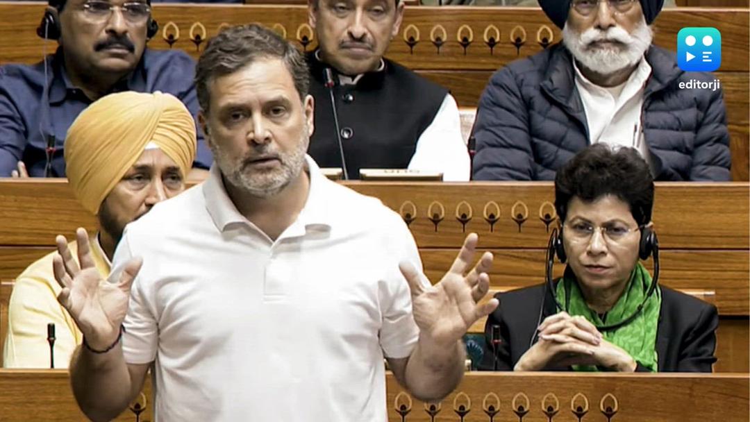 BJP‘s Dubey Moves Substantive Motion Against Rahul Gandhi | Editorji