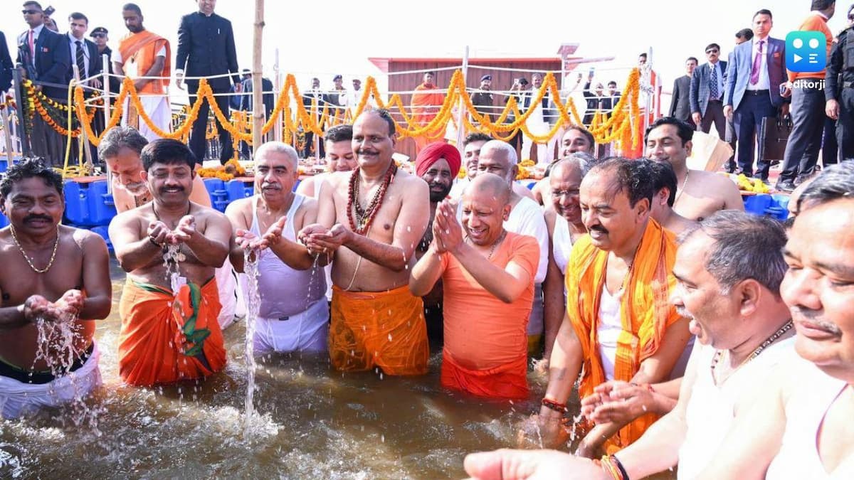 Satellite view of Mahakumbh: Before-and-after images of Prayagraj‘s ...