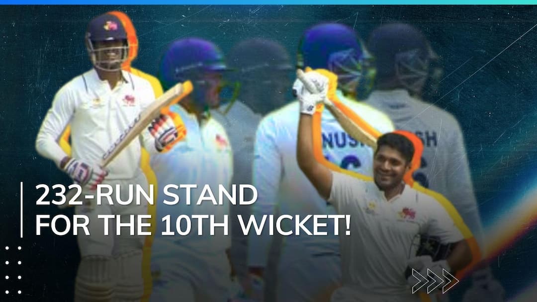 Tanush Kotian and Tushar Deshpande become first No. 10 and 11 to score ...