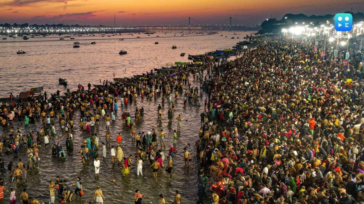 Satellite view of Mahakumbh: Before-and-after images of Prayagraj‘s ...